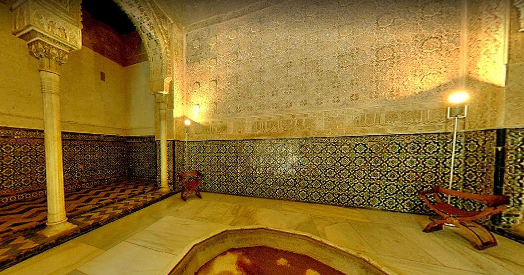 La Sala de los Abencerrajes, en el Patio de los Leones de la Alhambra